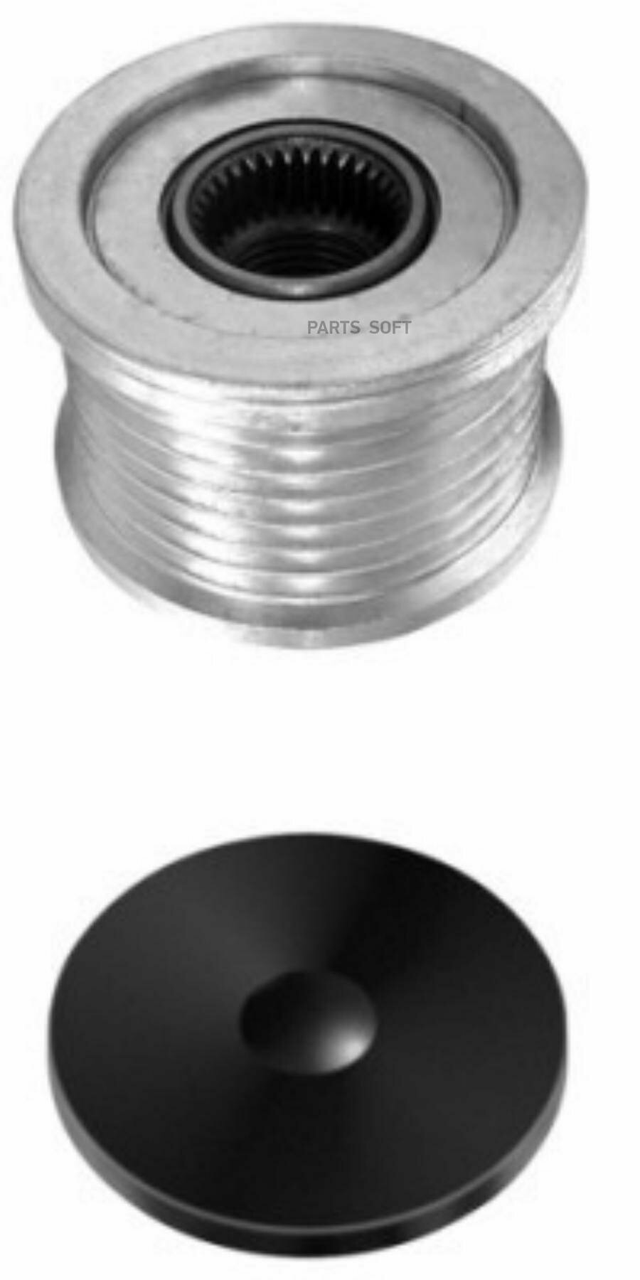 Обгонная муфта генератора RENAULT DUSTER/MEGANE II/III/LAGUNA 2.0 HELLA 9XU 358 038-741, 1 шт.