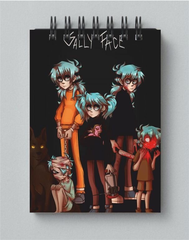 Блокнот Sally Face, Салли Фейс №37, А4
