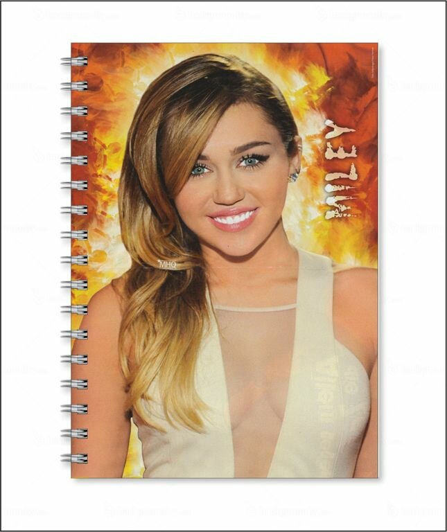 Тетрадь Майли Сайрус, Miley Ray Cyrus №5, А5