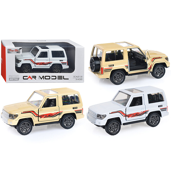 Машина F1136-1M "Внедорожник купе" метал, в коробке