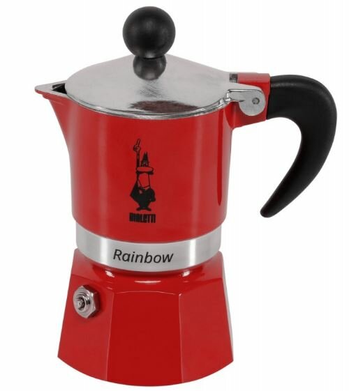 Гейзерная кофеварка Bialetti Rainbow на 1 чашку 4961