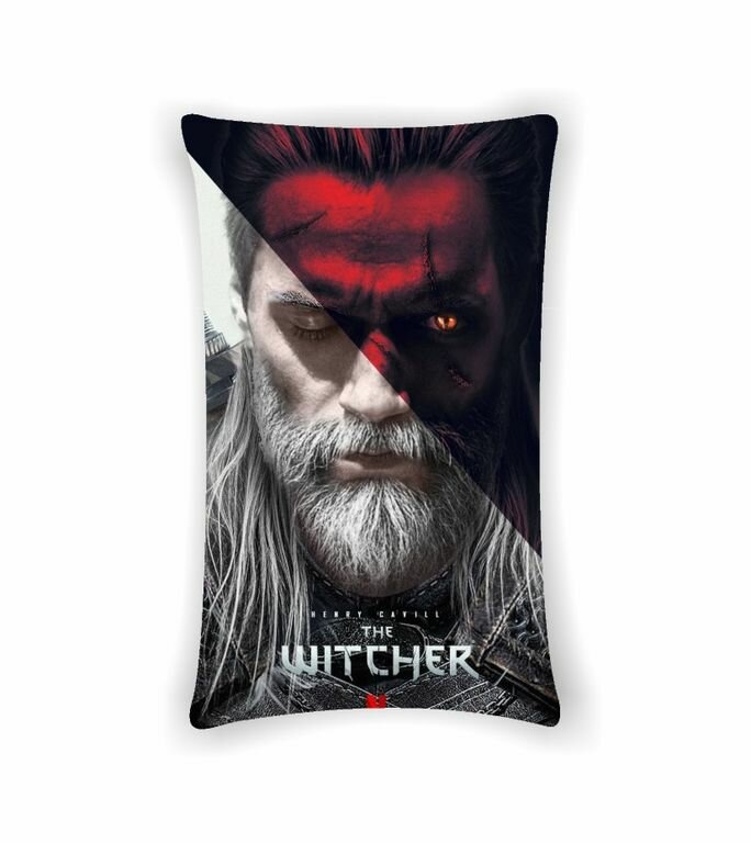 Подушка Ведьмак, The Witcher №10, С двух сторон