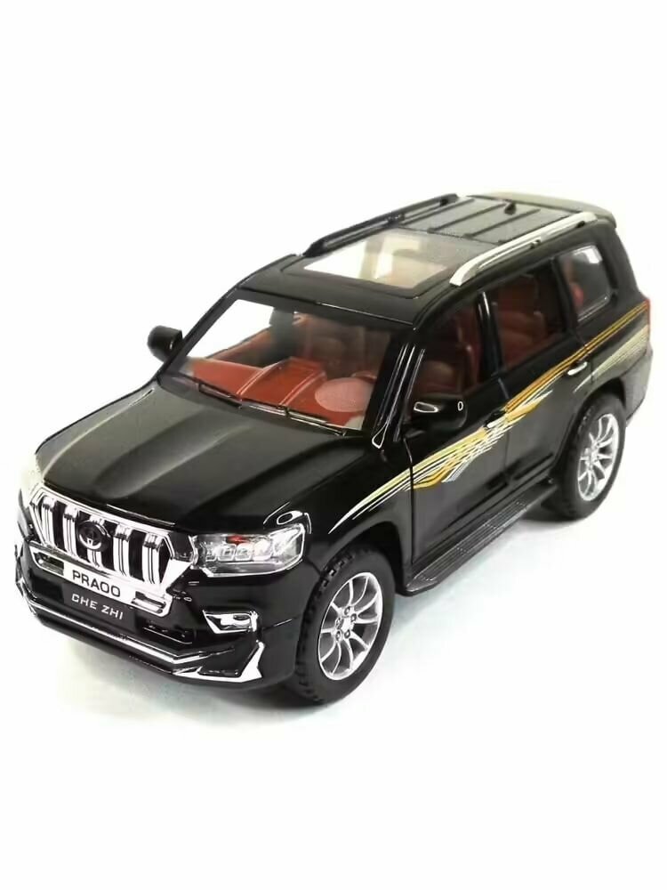 Машинка Металлическая 22 см 1:24 Toyota Land Cruiser Prado