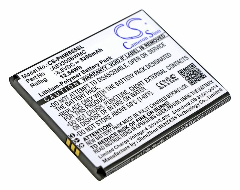 Аккумулятор Cameron Sino CS-PHW855SL для Philips Xenium W8555