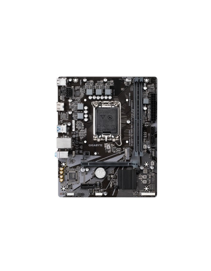 Gigabyte H610M K DDR4 (H610M K DDR4, RTL Socket 1700, Intel®H610, 2xDDR4-3200, HDMI, 1xPCI-Ex16, 1xPCI-Ex1, 2xSATA3(RAID 0/1/5/10), 1xM.2, 8Ch Audio, GLan, (4+2)xUSB2.0, (2+2)xUSB3.2, mATX, RTL (10)")