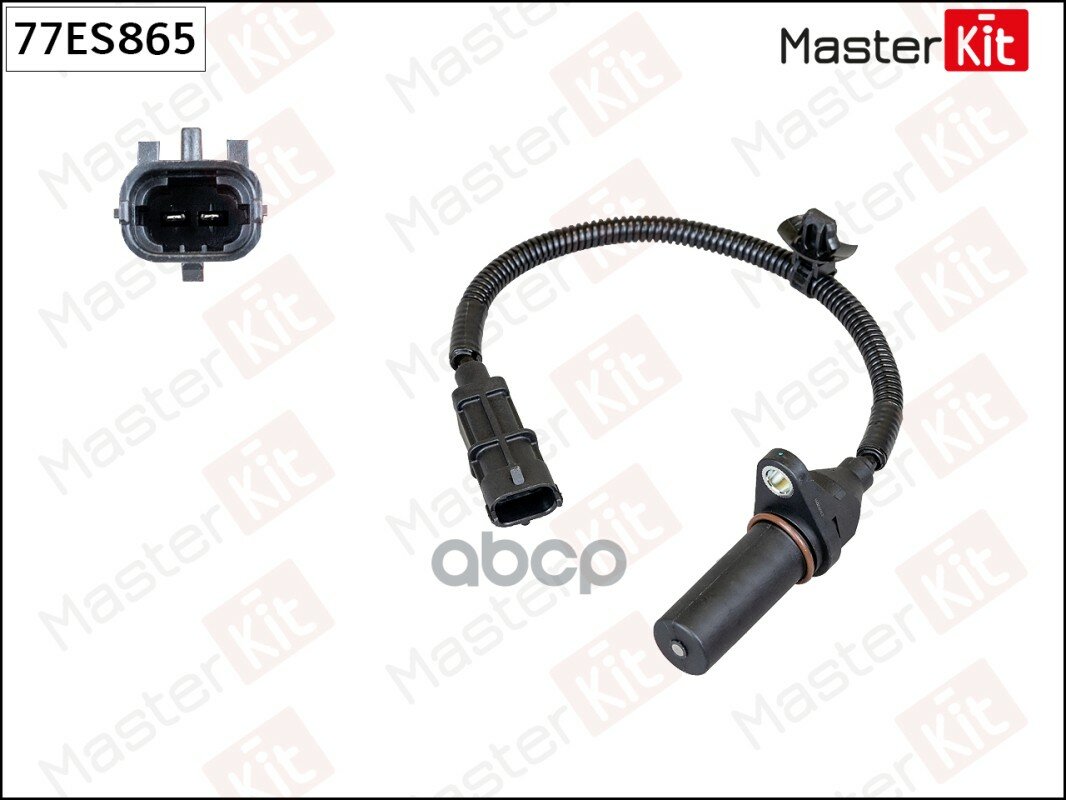 Датчик положения коленвала! Hyundai i30/Solaris, KIA Ceed 1.4i-1.6i 06> MasterKit арт. 77ES865