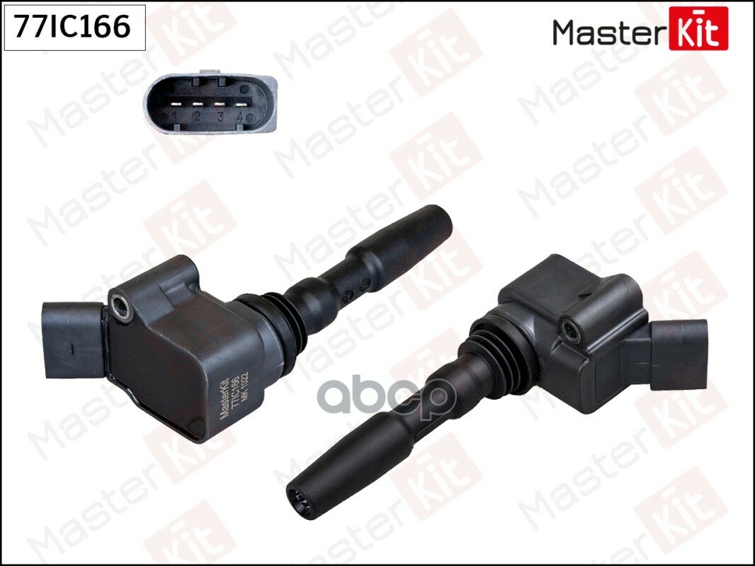Катушка зажигания AUDI/VW 1.2TSi/1.4TSi 09- 77IC166 MasterKit арт. 77IC166