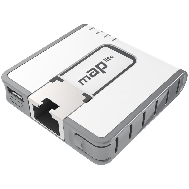 Маршрутизатор Wi-fi MikroTik mAP lite RBmAPL-2nD, N300, USB, PoE
