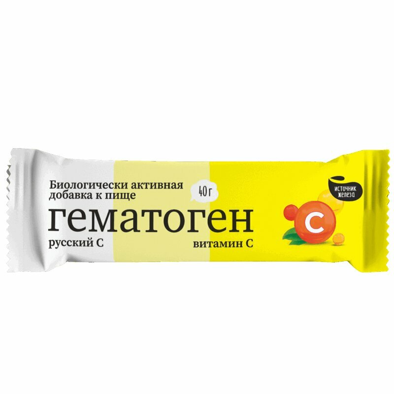 Pl Гематоген С Витамином С 40Г