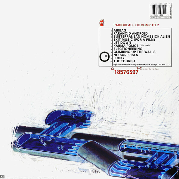 Виниловая пластинка Radiohead "Ok Computer" Lp — фото 1