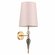 Бра Odeon Light HOMI 5040/1W, цоколь Е27, розовый/латунь, 60 Вт