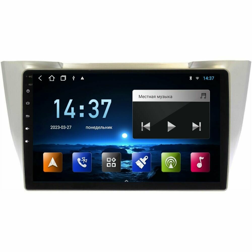 Магнитола Epic 9270 Lexus RX II 300, RX II 330, RX II 350, RX II 400h 2003-2009 - Android 12 - IPS экран - DSP