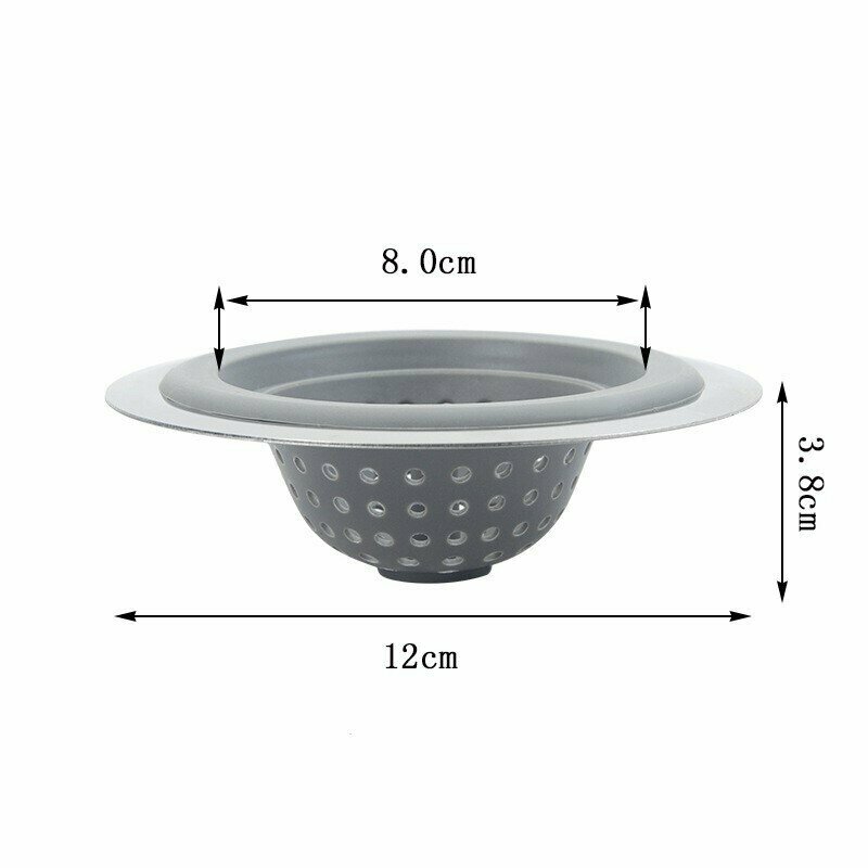 Сетка для раковины с возможностью легкой очистки / Ситечко от засоров / Сито - фильтр для раковины на кухню