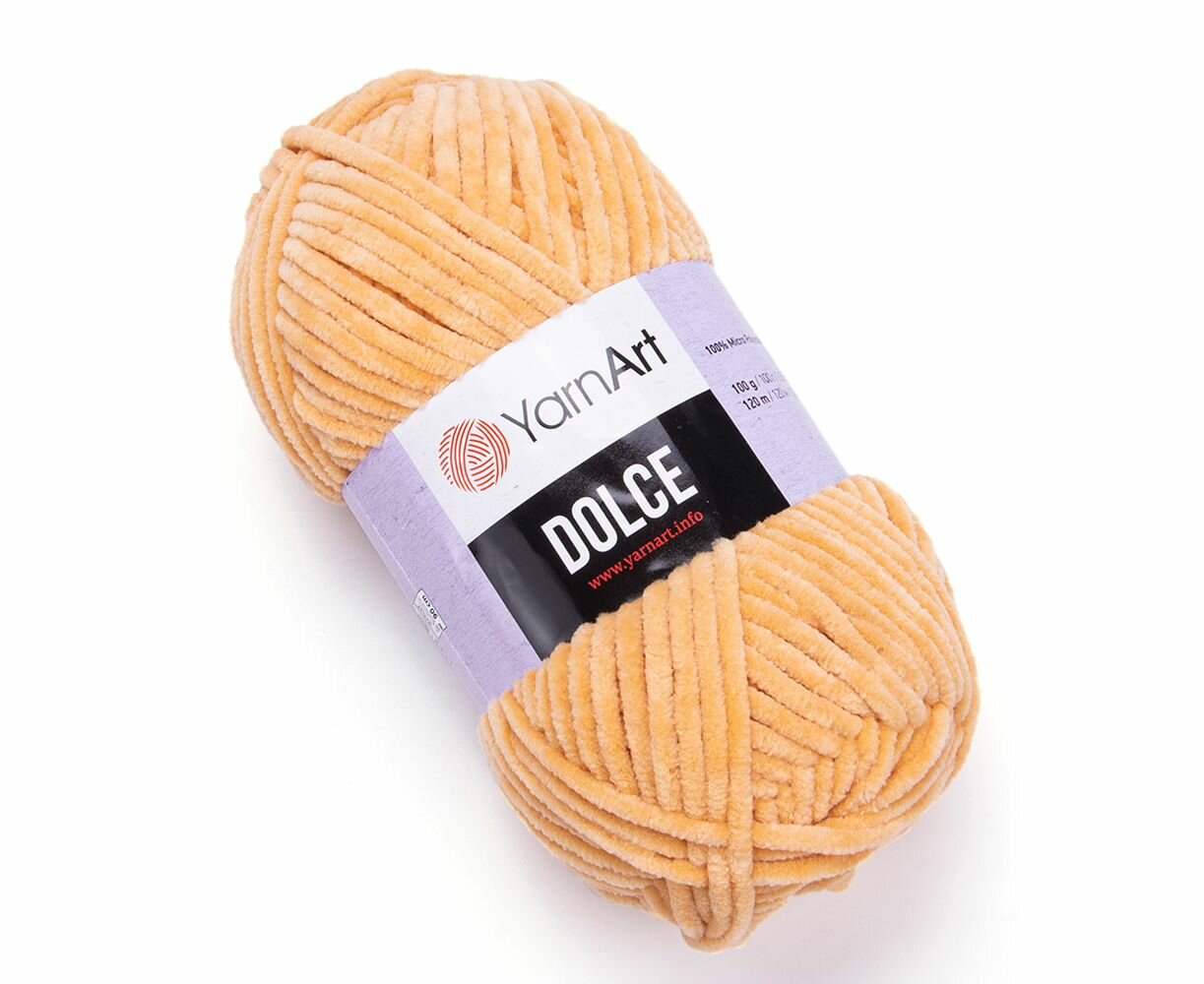 Пряжа YarnArt Dolce №855 (горчичный)
