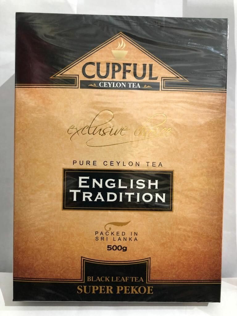 Чай CUPFUL листовой English Tradition 500 гр.
