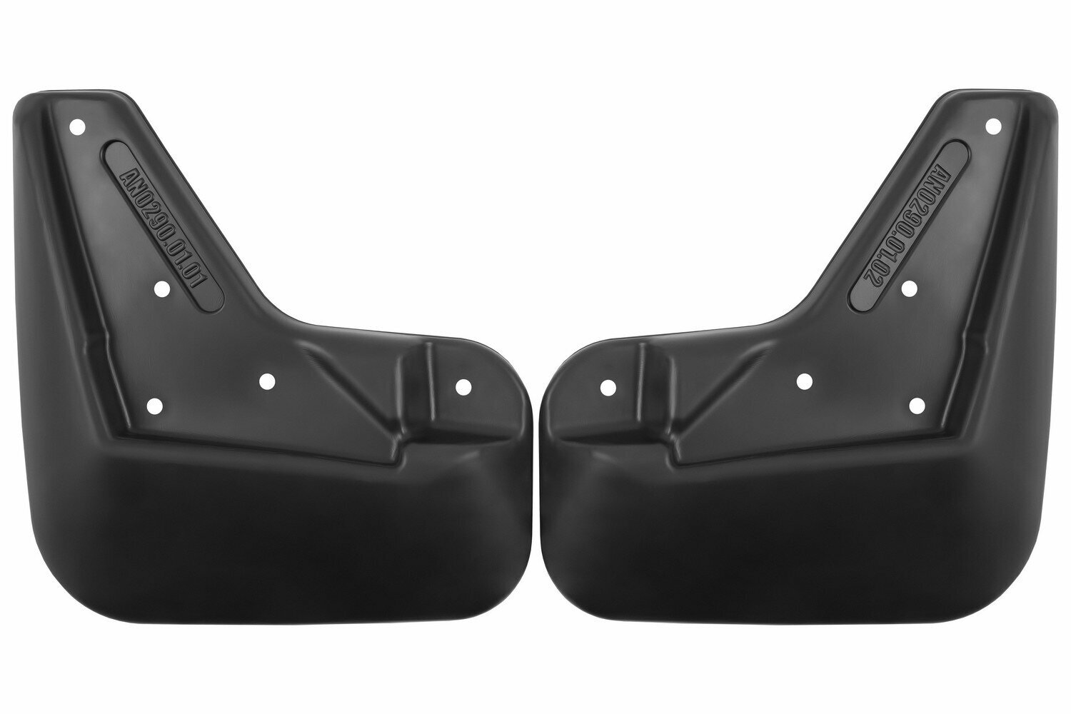 Брызговики передние подходят для FAW Bestune T77 I 2018 - 2 шт.(optimum) в пакете / ФАВ Бестюн Т77