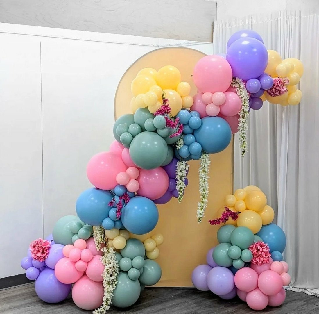 Фотозона из шаров «Весеннее настроение»