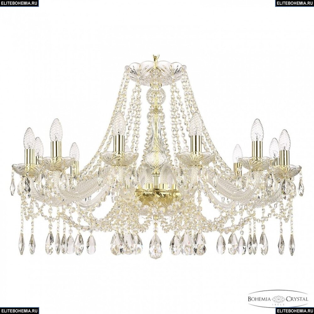 107/12/300 G Подвесная люстра Bohemia Ivele Crystal, 107