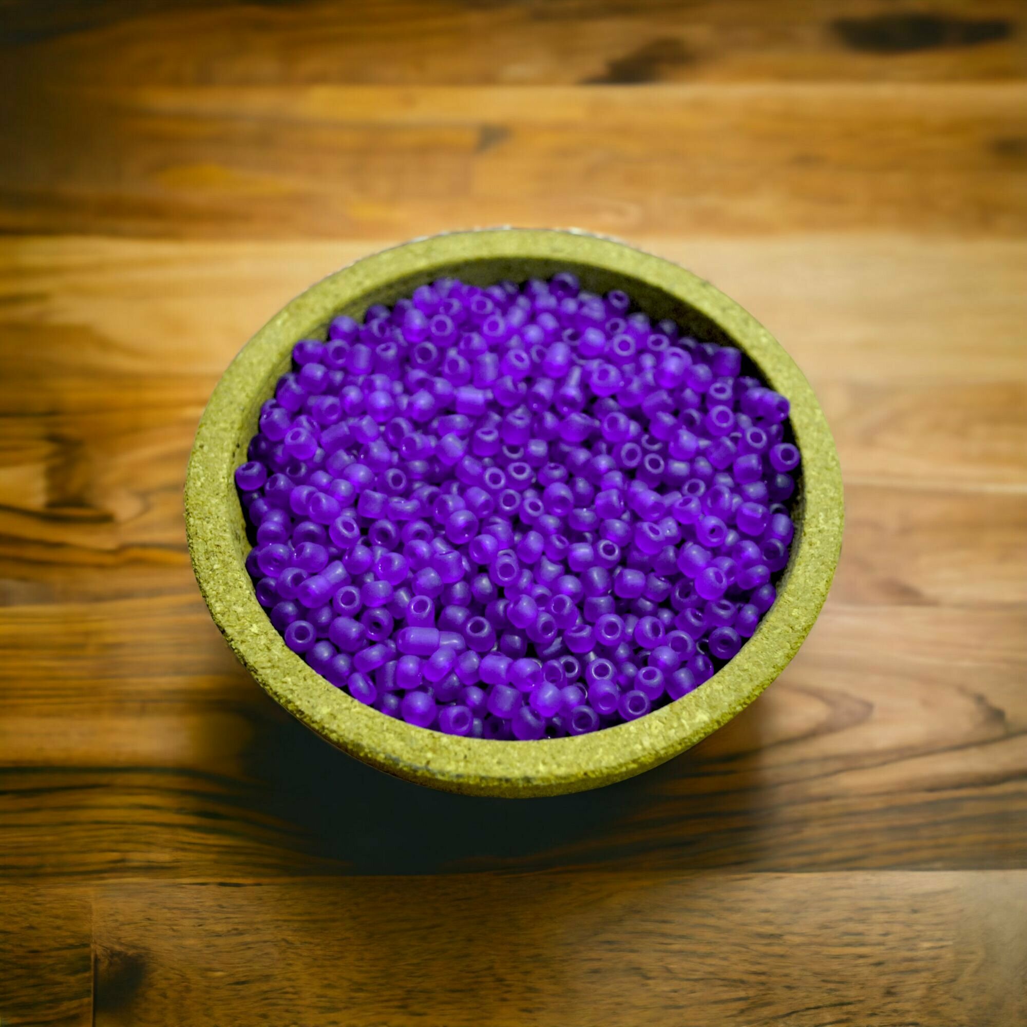 Бисер №6 Фиолетовый Матовый