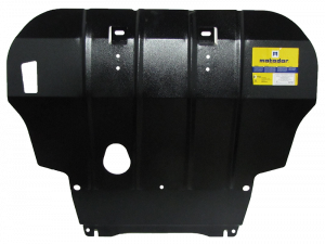 Защита картера двигателя, КПП. 2 мм, Сталь. для SEAT Ibiza 1993-1999, Motodor.02701