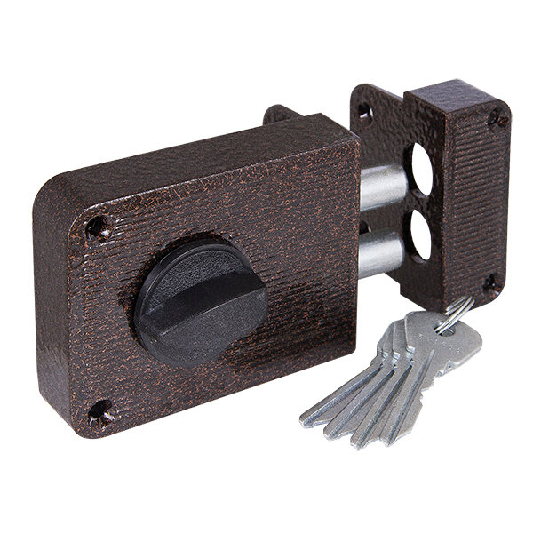 Замок накладной Зенит ЗН 1-3 (медь)