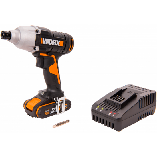 Винтоверт ударный аккумуляторный Worx WX291 + кейс