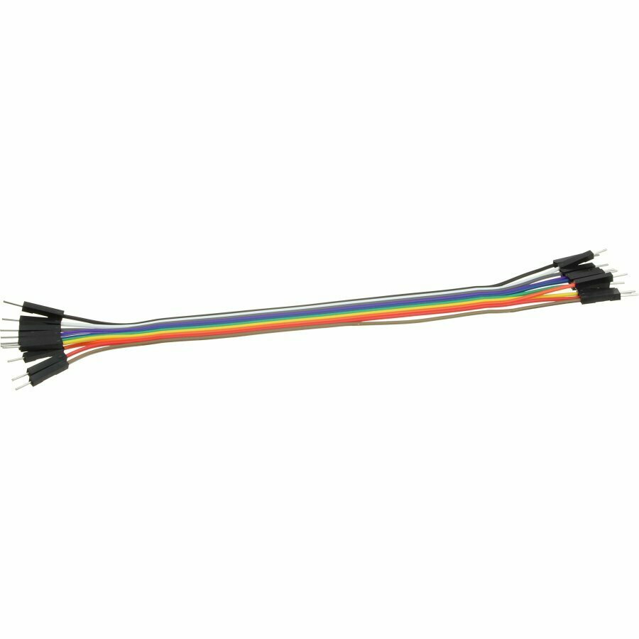 Набор соединительных проводов F/F (папа-папа) (21 см, 10 шт)