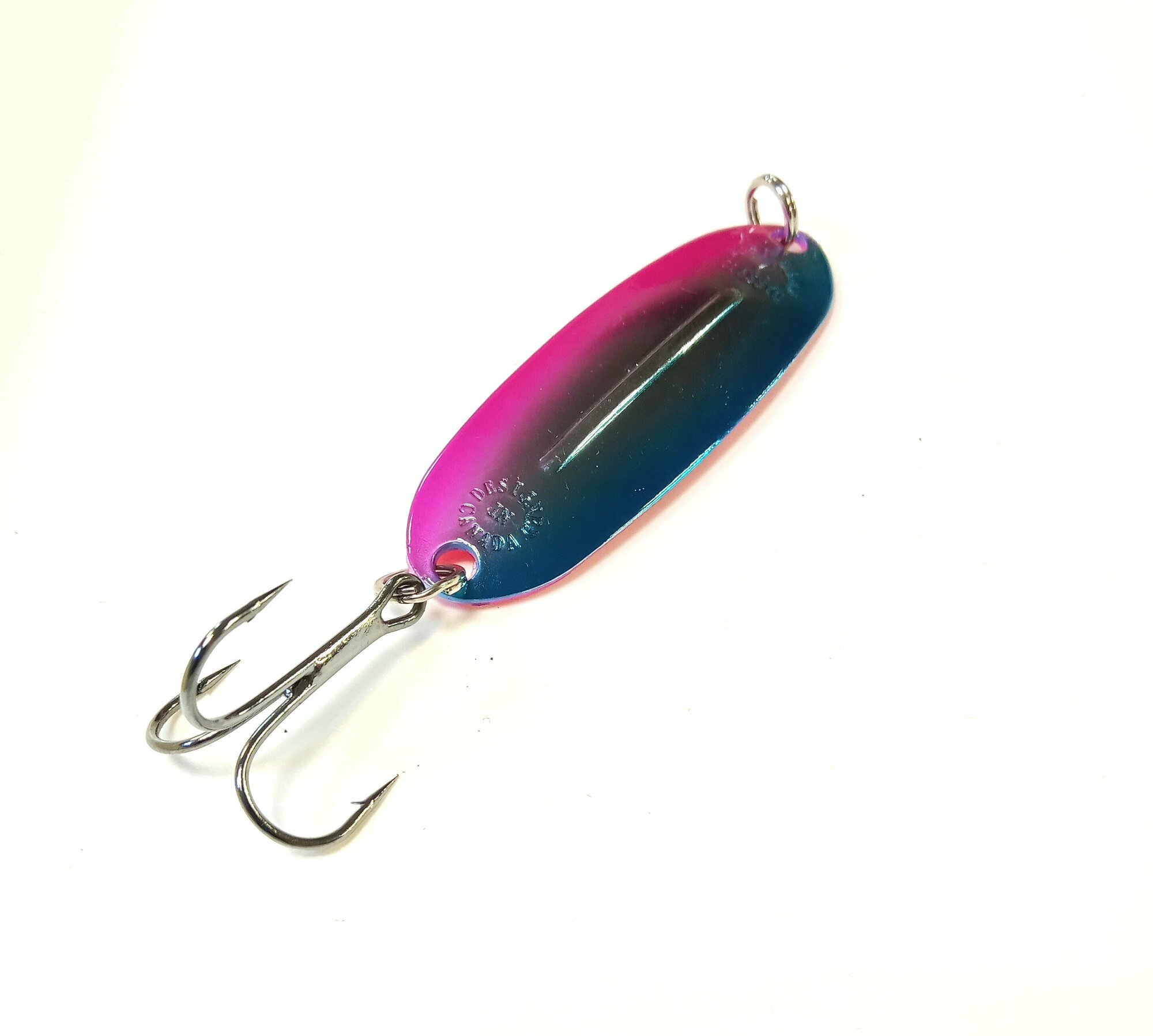 Блесна колеблющаяся Wabler (аналог Williams), Rosy Down, 55 мм, 7 г, всесезонная приманка для форели, щуки и хищной рыбы