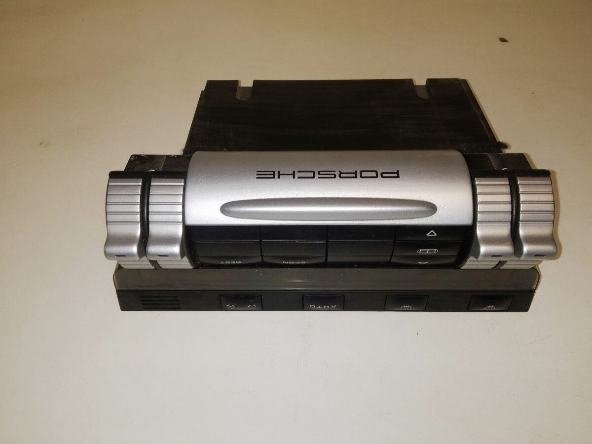 Блок управления климат контролем Porsche Cayenne