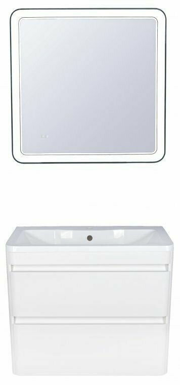 Мебель для ванной Style Line подвесная Атлантика 60, Люкс антискрейч, PLUS