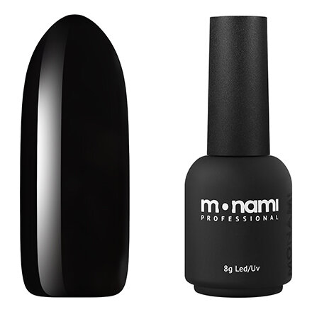 Monami, Гель-лак №310 (черный), 8 г