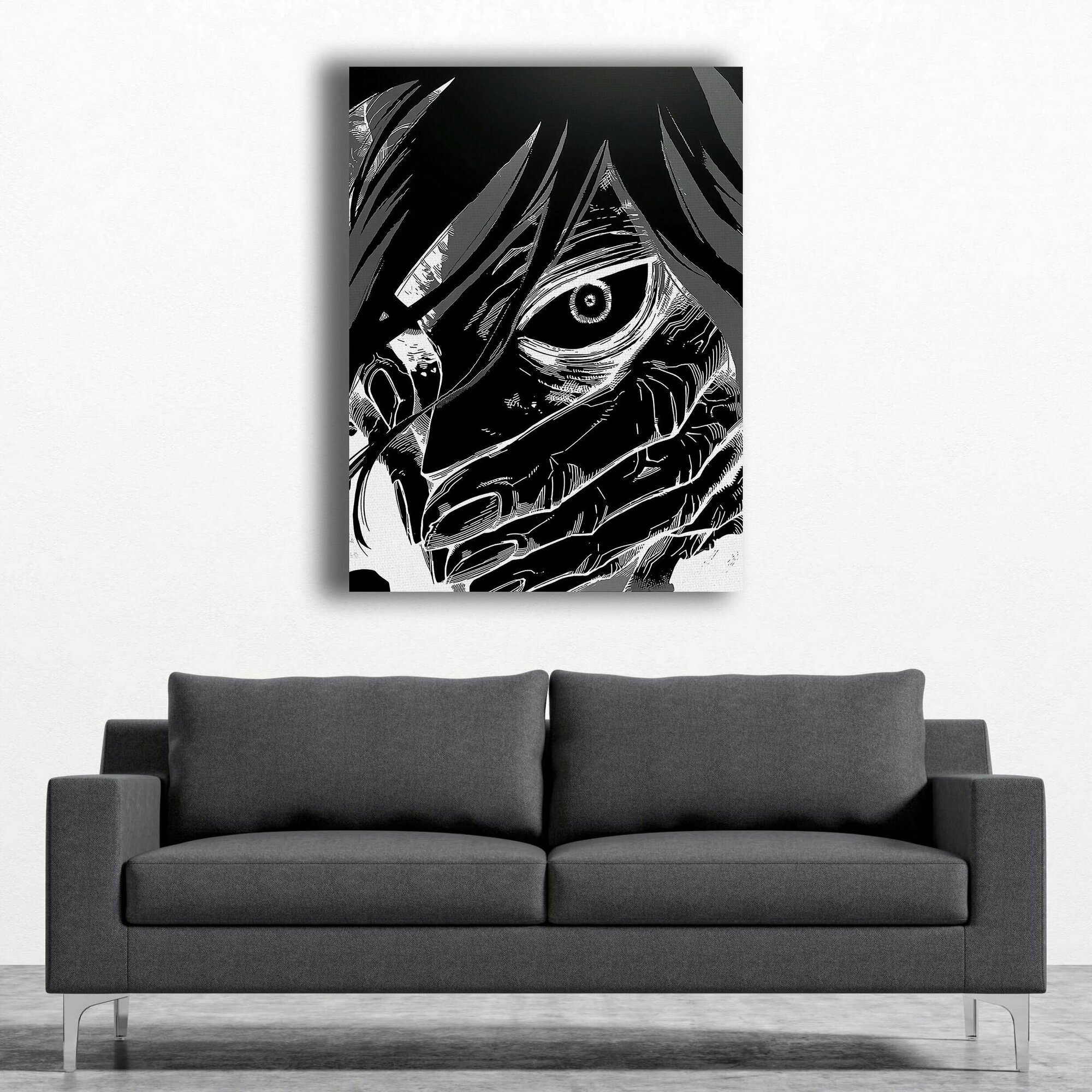 Интерьерная картина на холсте / dead inside / zxc 50*70