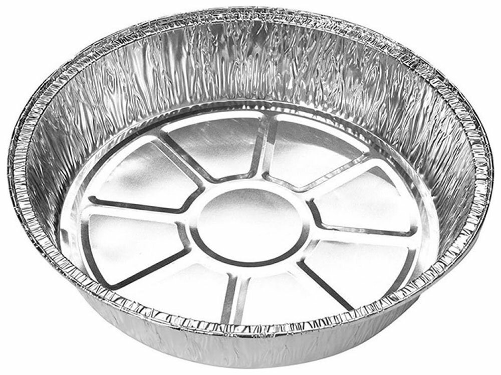 Форма для выпечки одноразовая Mallony LAMINA, алюминиевая фольга, круглая, 20.5х20.5х4.7см (006048)