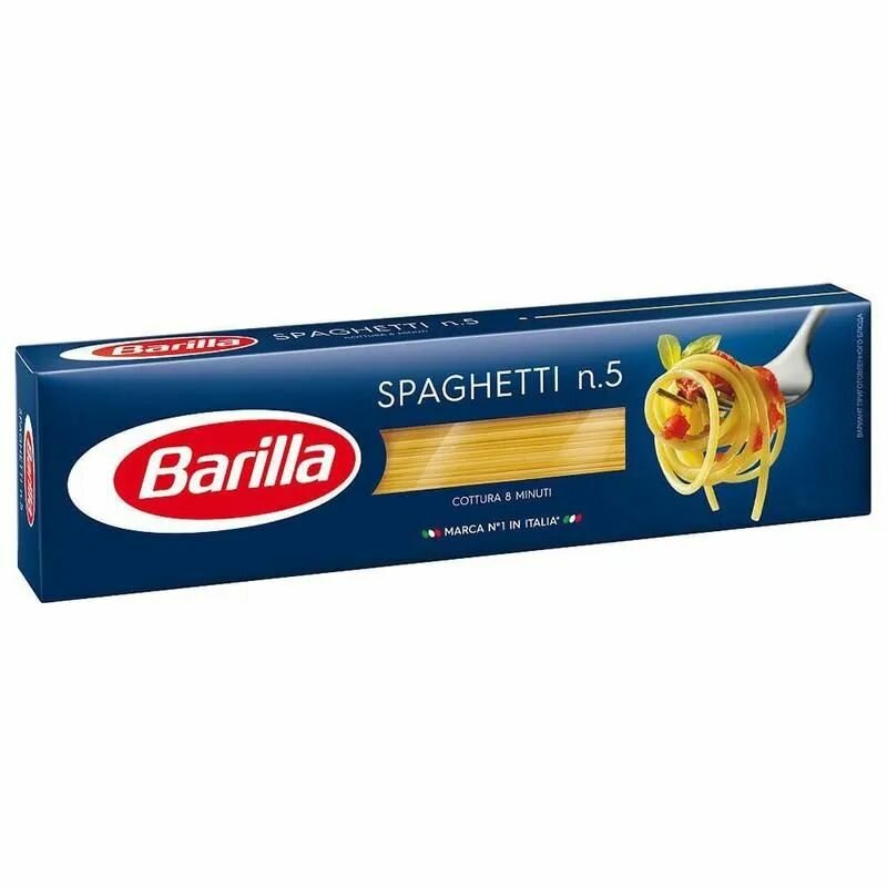 Barilla Макаронные изделия Spaghetti, No 5, 450г