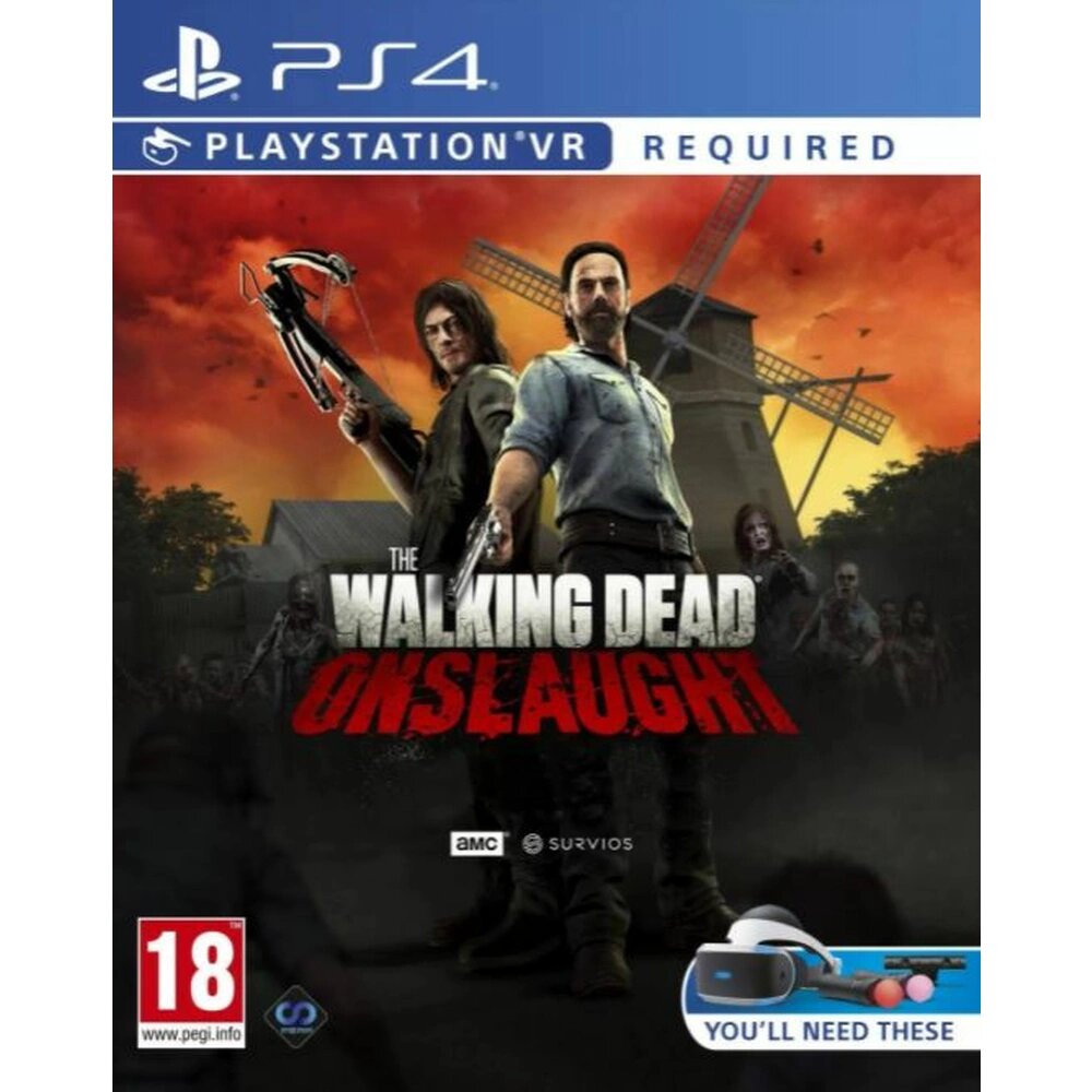 Игра The Walking Dead: Onslaught (только для PS VR) (PS4) Survios Blu-ray диск 18+