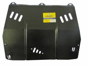 Защита картера Двигателя, КПП. 2 мм, Сталь. для Renault Laguna III 2007-2015 MOTODOR.01703