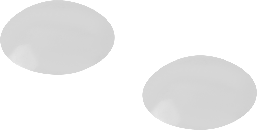 Демпфер дверной настенный цвет белый