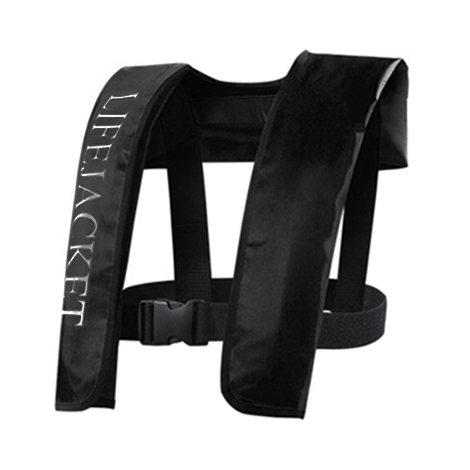 Автоматический надувной спасательный жилет 0973, черный