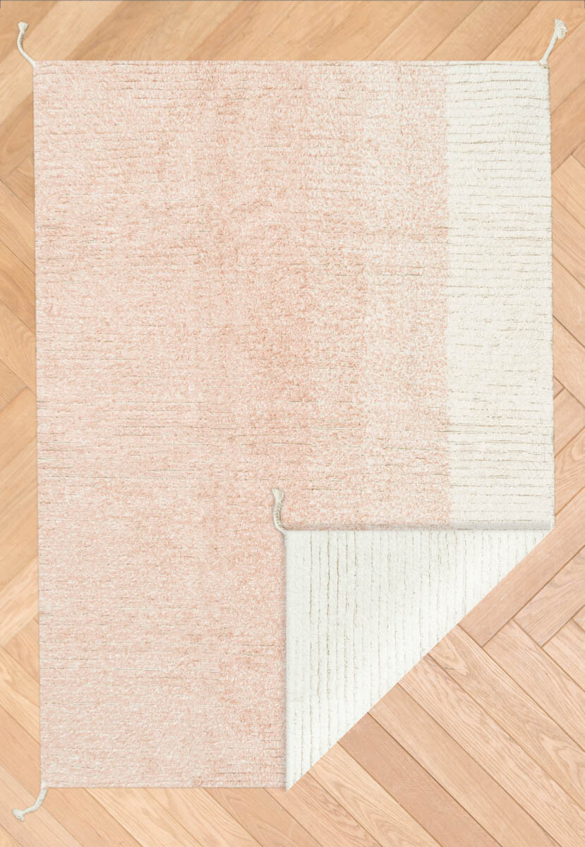 Ковер хлопковый двусторонний 120*160 см Lorena Canals Cotton Gelato Pink