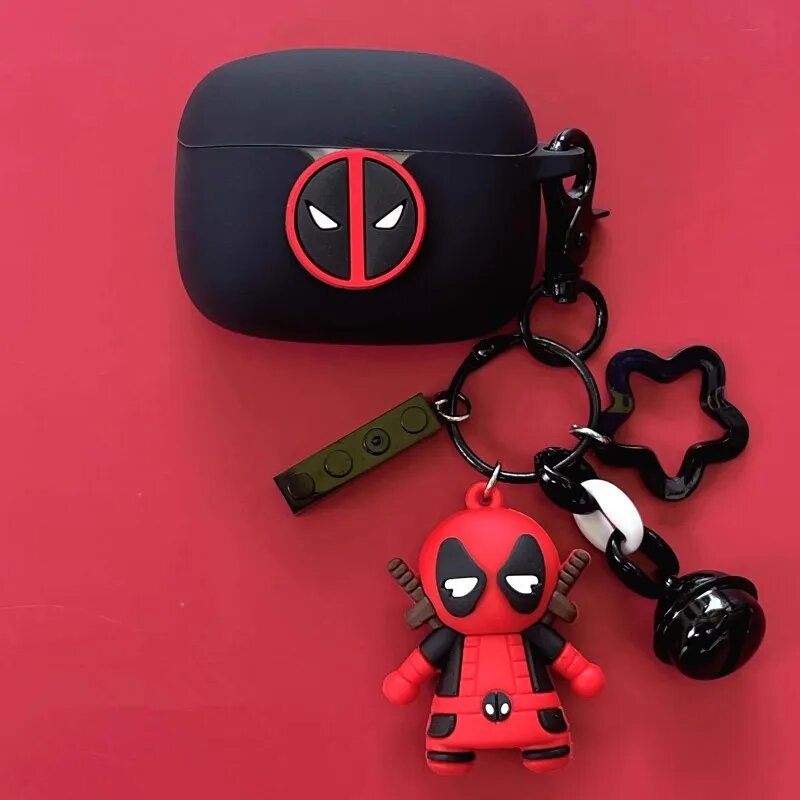 Чехол для наушников Marvel Deadpool для JBL Tune Buds/Tune Flex силиконовый For JBL Tune Flex, Style 3