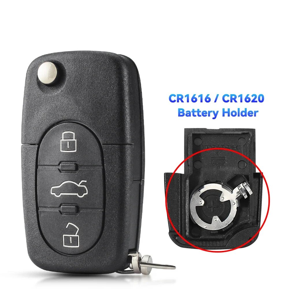 KEYYOU 1 шт. корпус дистанционного ключа для VW Passat Jetta Golf Beetle 4/3 + паника 3/4 3 Buttons