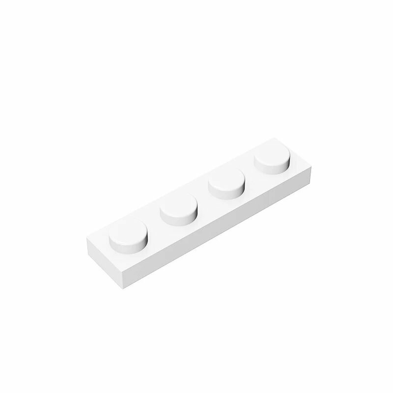 Белый кубик Lego 5x1 (090)