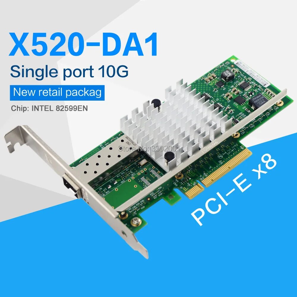 Сетевой адаптер FANMI X520-DA1 10GBase PCI Express x8