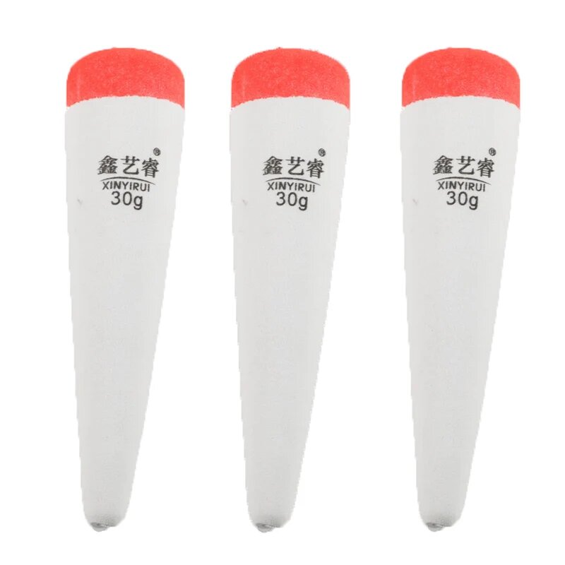 ЭВА поплавки для рыбалки POETRYYI Белый, 3pcs white 30g