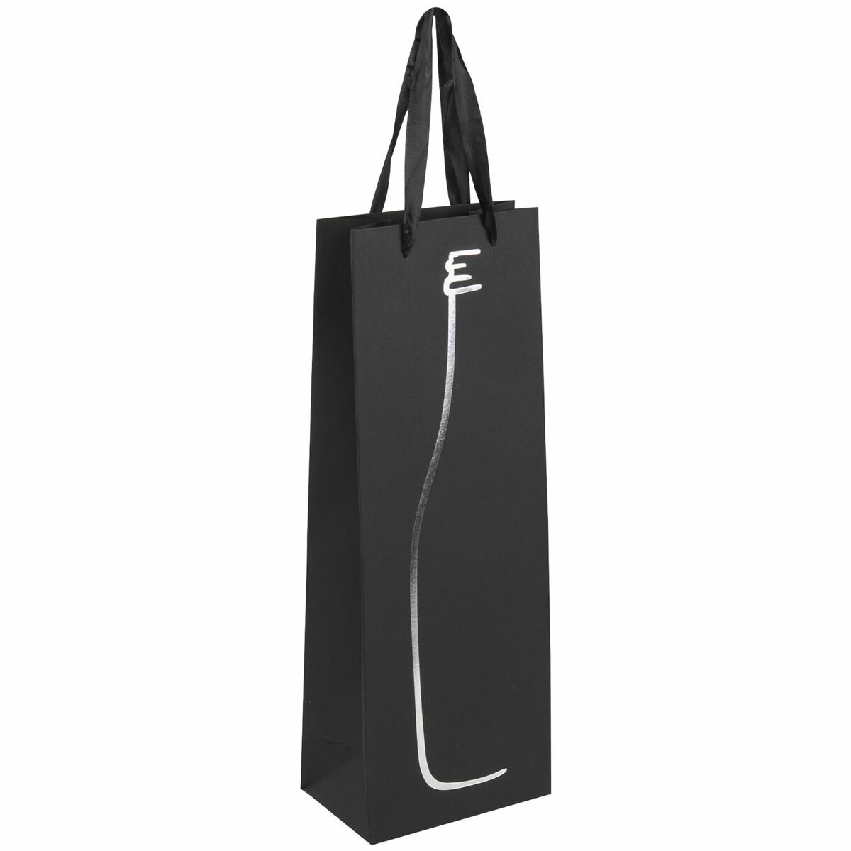 Пакет подарочный под бутылку Золотая Сказка 13x8,5x36см, "Perfect Shape", тиснение фольгой (608252), 12 уп.