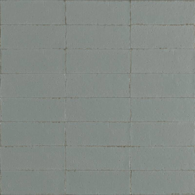 Керамогранит Marazzi Ragno Glace Avio Glossy RAEZ 7,5х20 см серый