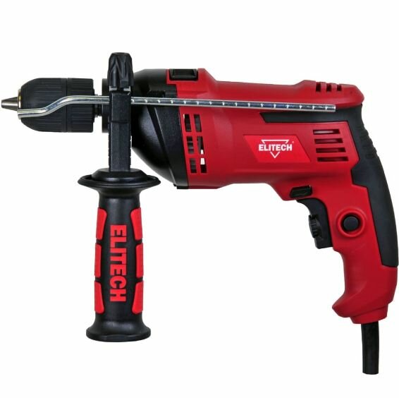 Дрель ударная ELITECH ДУ0913РЭ (E2201.034.01) (580Вт, 2500об/мин, 2.4 кг, 16Нм)