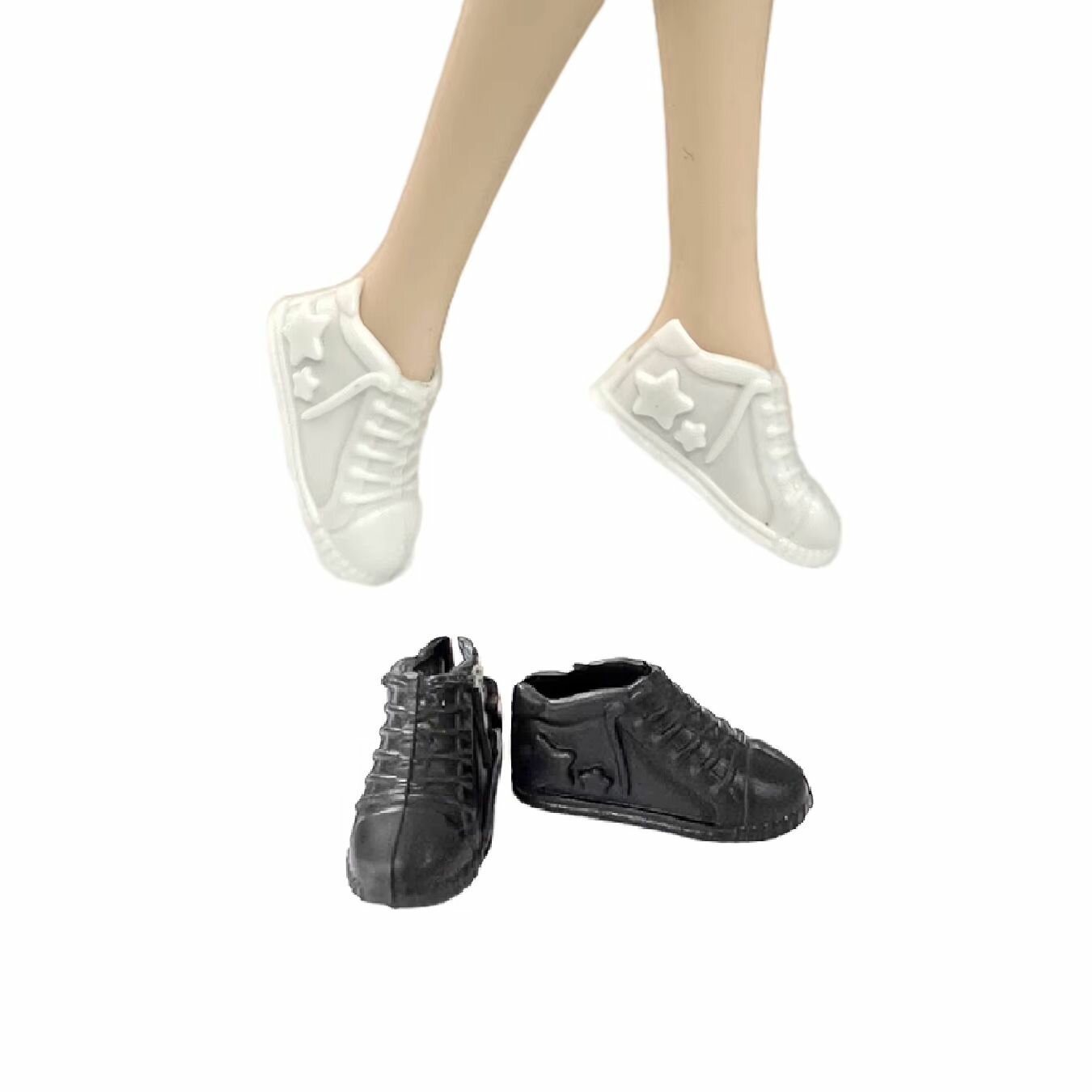 Обувь для кукол 29 см 2 пары. Обувь на плоскую стопу 2 см