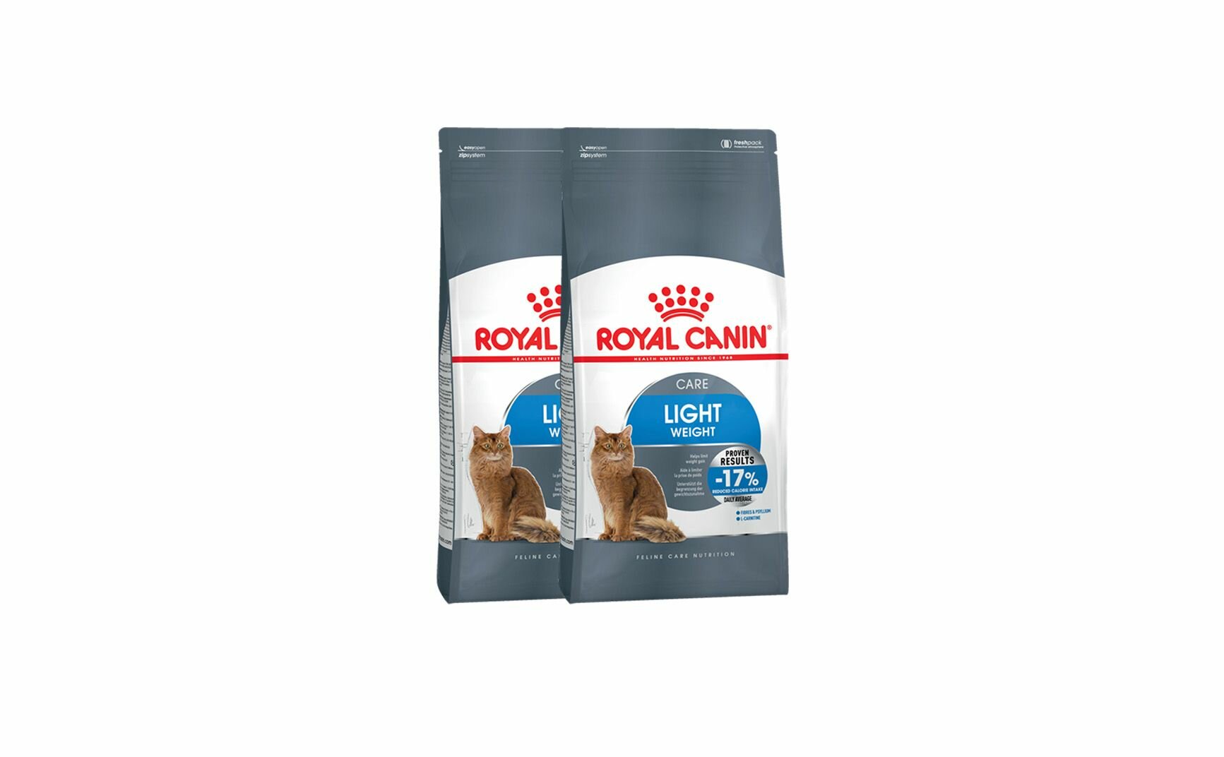 Royal Canin Light Weight Care сухой корм для взрослых кошек с предрасположенностью к избыточному весу - 0,4 кг х 2 шт.