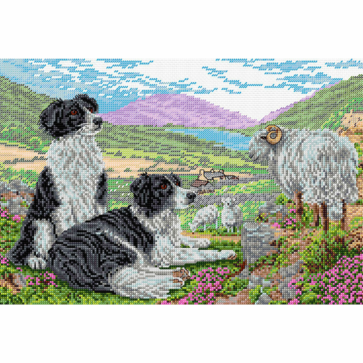 Набор для вышивания Anchor "Rural Lifes" 20*30см, MEZ Венгрия, PCE960